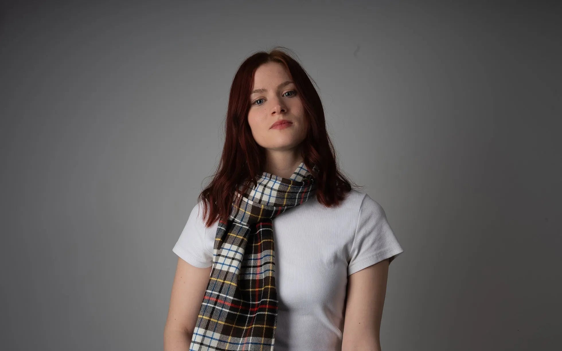 Project Harmless Revives a Rare Scottish Tartan Scarf After 55 Years